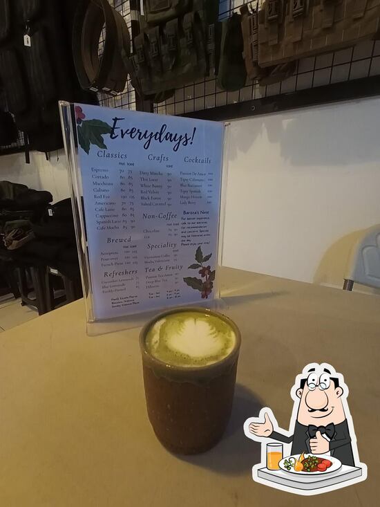 Menu at Cafe Mystika Blackbox Valencia Branch, Valencia