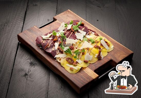 Menu at Carpaccio by Chefs, Haarlem