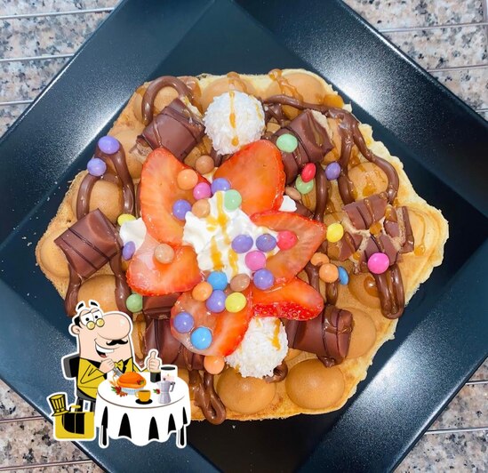 La Gaufre Gourmande restaurant, Limoges - Menu du restaurant et ...