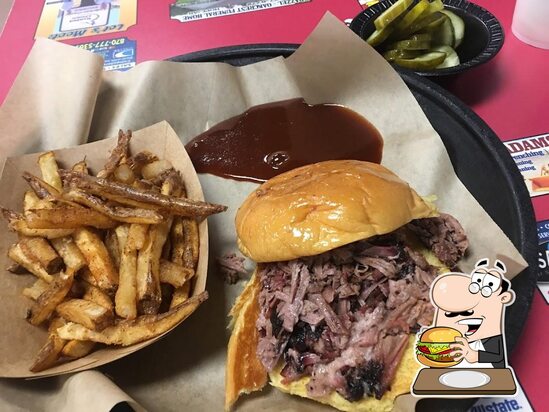 Menu at Big Jake's BBQ, Hope