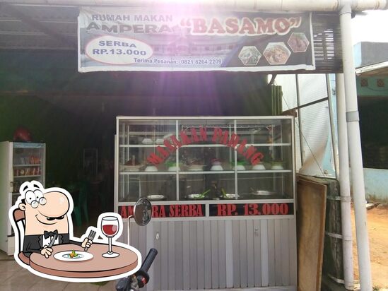 Menu at Rumah Makan Ampera Basamo SERBA 13000, Dusun Kepahiang