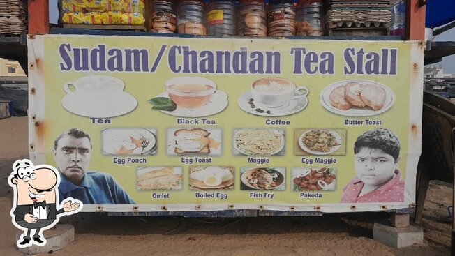 Menu at Sudam Chandan Tea Stall, Puri