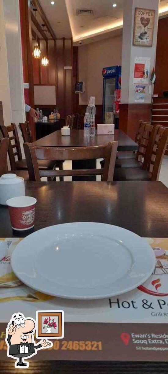Menu at Hot and Pepper Grill Restaurant, Dubai