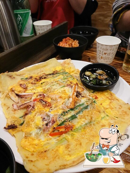 Menu at Yoogane restaurant, Seoul, 438 Gangnam-daero