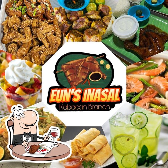 Menu at Eun’s Inasal restaurant, Kabacan