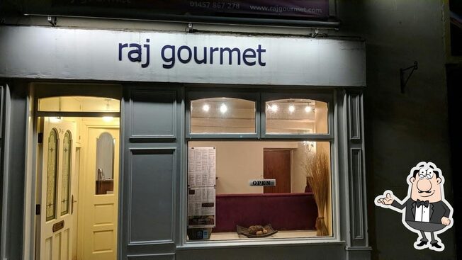 Menu at Raj Gourmet fast food, Glossop