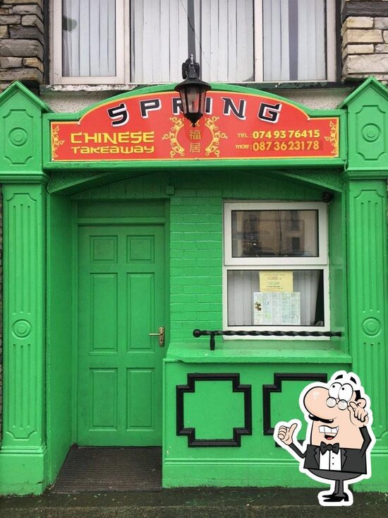 Menu at Spring Chinese Takeaway fast food, Clonmany