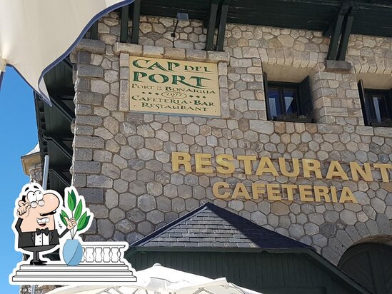 Menu at Cap del Port restaurant, Spain, Carretera C-28
