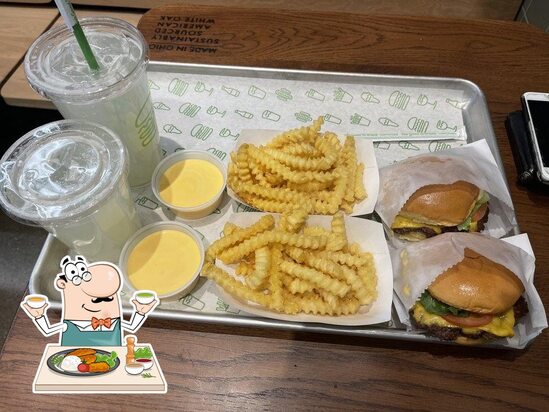 Menu at Shake Shack Polaris restaurant, Columbus, Polaris Pkwy Space OUT3