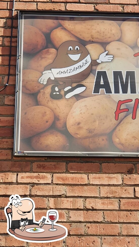 The Amazambane Fish &chips restaurant, Piet Retief