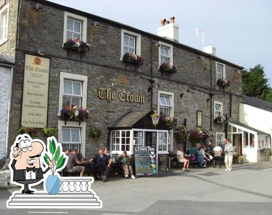 Menu at The Crown pub & bar, Horton in Ribblesdale, Hawes Road