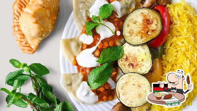 Menu at Madina restaurant, Düsseldorf