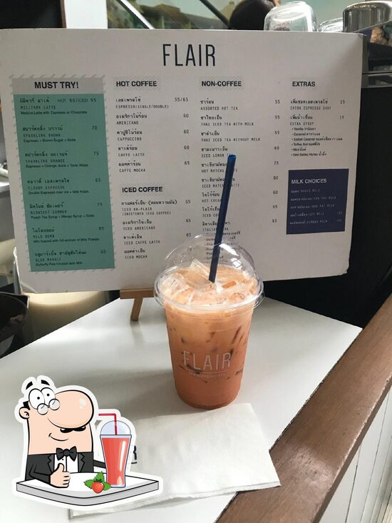 Menu at Flair The Espresso Bar, Bangkok, 52 Soi Si Lom 2/1