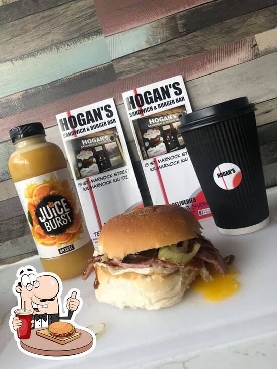Menu at Hogan's Sandwich And Burger Bar, Kilmarnock