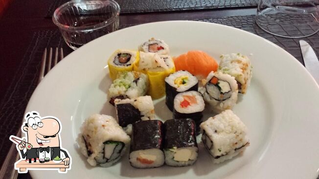 Menu at New Orient Express restaurant, La Garde