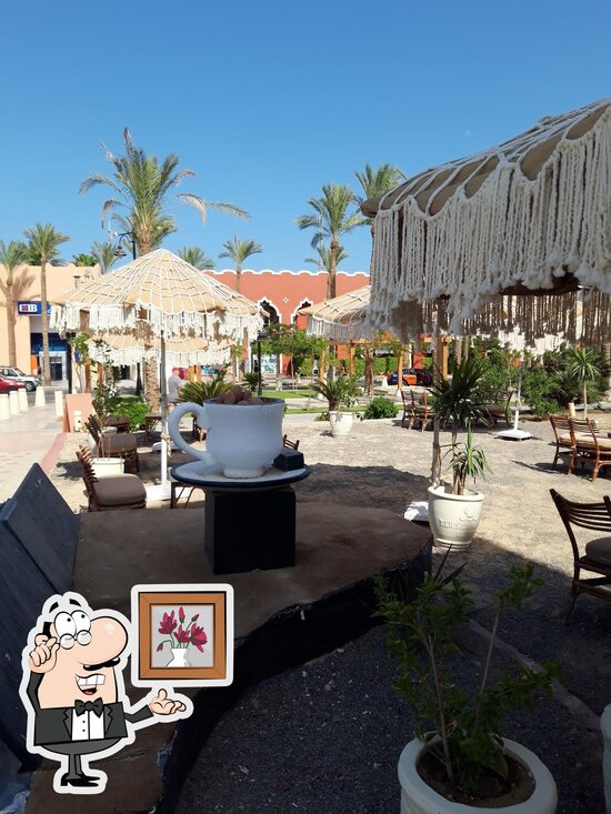 Menu at Grand mall restaurant, Egypt
