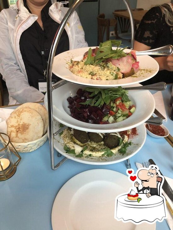 Menu at YAFA - food and drinks restaurant, Stuttgart