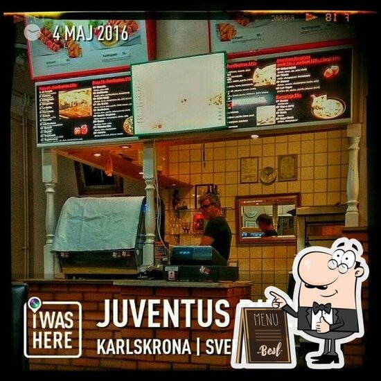 Menu at Juventus Pizzeria - Kebab & Sallad, Karlskrona