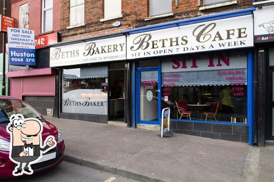 Menu at Beth's Bakery, Belfast, 193 Crumlin Rd