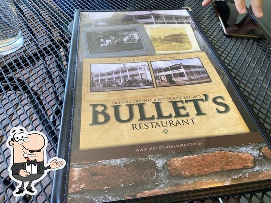 Menu at Bullet's Restaurant, Monroe