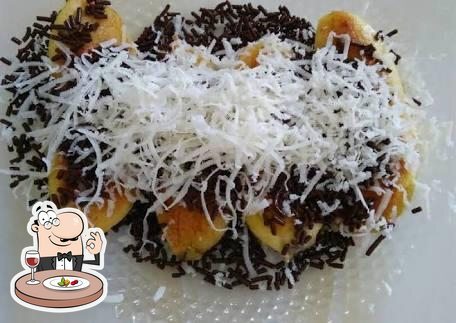 Menu at Pisang Krenyes (banana Crispy) cafe, Citepus