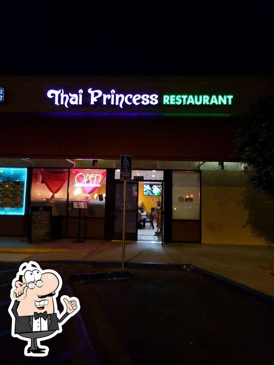 Menu at Thai Princess restaurant, Garden Grove