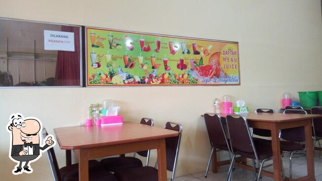 Menu at Rumah Makan Kota Buana restaurant, Bandung