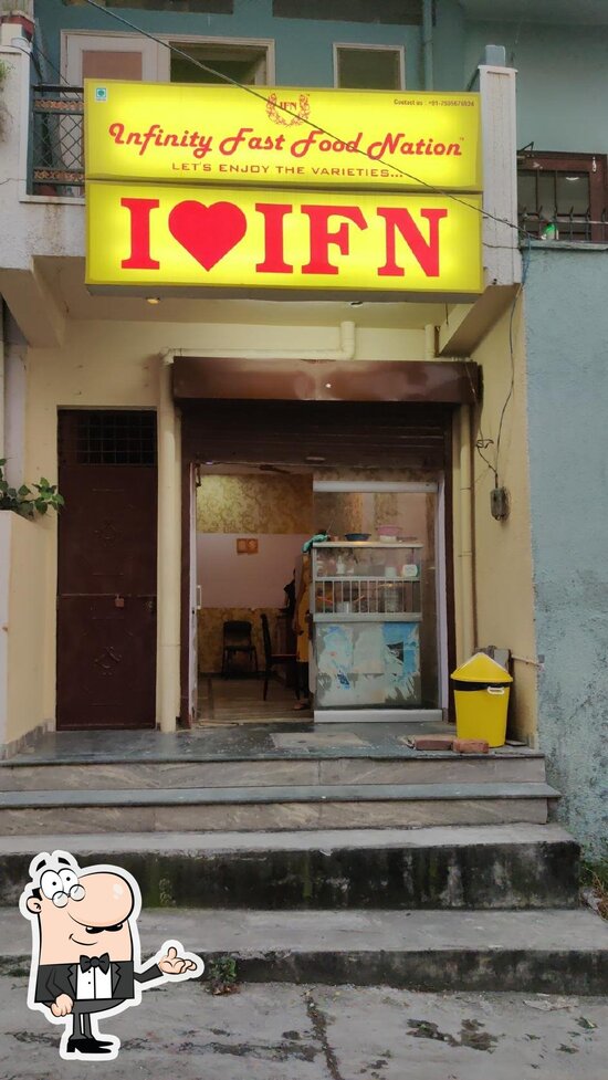 Menu at Infinity Fast Food Nation, Dehradun