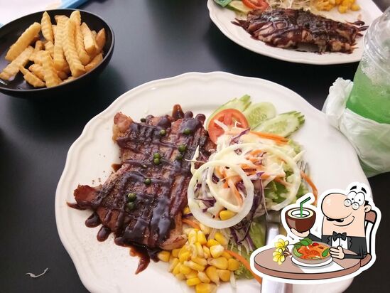 Carta del pub y bar Lan Lee Lar, Pak Chong, บ้านโป่งกระสัง
