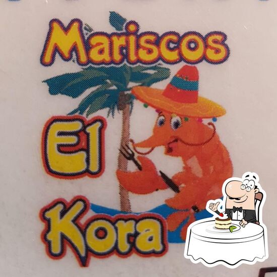 Menu at Mariskos El Kora restaurant, Puerto Vallarta