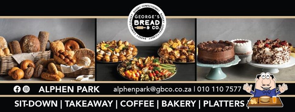 Menu at George's Bread & Co Alphen Park, Benoni