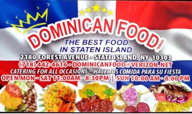 Menu at DOMINICAN FOOD CORP. restaurant, West New York