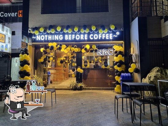 Menu at Nothing Before Coffee (NBC), Raipur