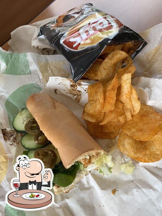 Menu at Subway restaurant, Ogden, Kiesel Ave