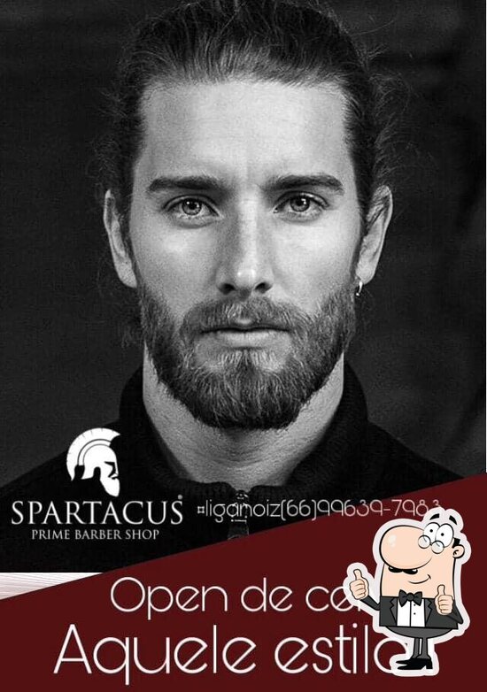 Menu em Spartacus Barber Shop Sinop MT, Sinop