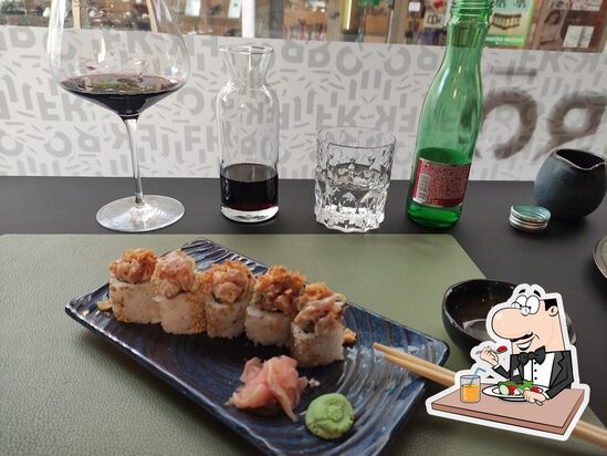 Menu at Fukuro Sushi & Sashimi Bar, Rijeka