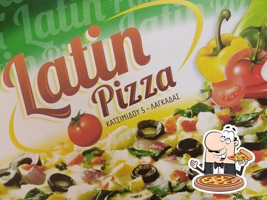 Menu at Latin Pizza, Lagkadas