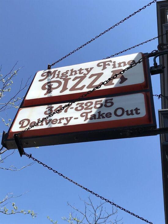 Menu at Mighty Fine Pizza pizzeria, Petoskey