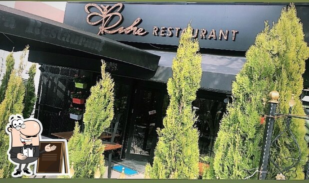 Menu at Ruhe Restaurant, Ankara