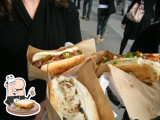 Sausage Cart in Vancouver