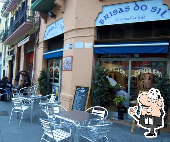 Carta del restaurante Brisas do Sil, Barcelona, Carrer del Jaume Fabra