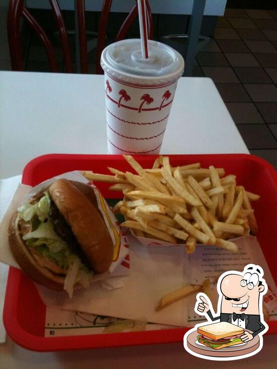 Menu at In-N-Out Burger restaurant, Tempe, 920 E Playa Del Norte Dr