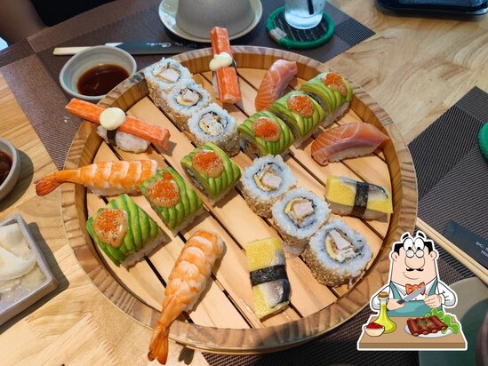 Menu at MIKU SUSHI restaurant, Thu Dau Mot