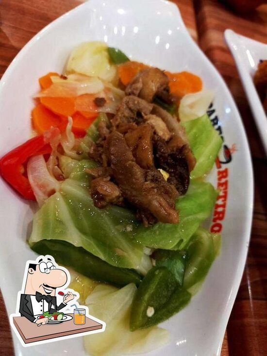 Menu at Pares Retiro restaurant, Quezon City, 205 Tomas Morato Ave