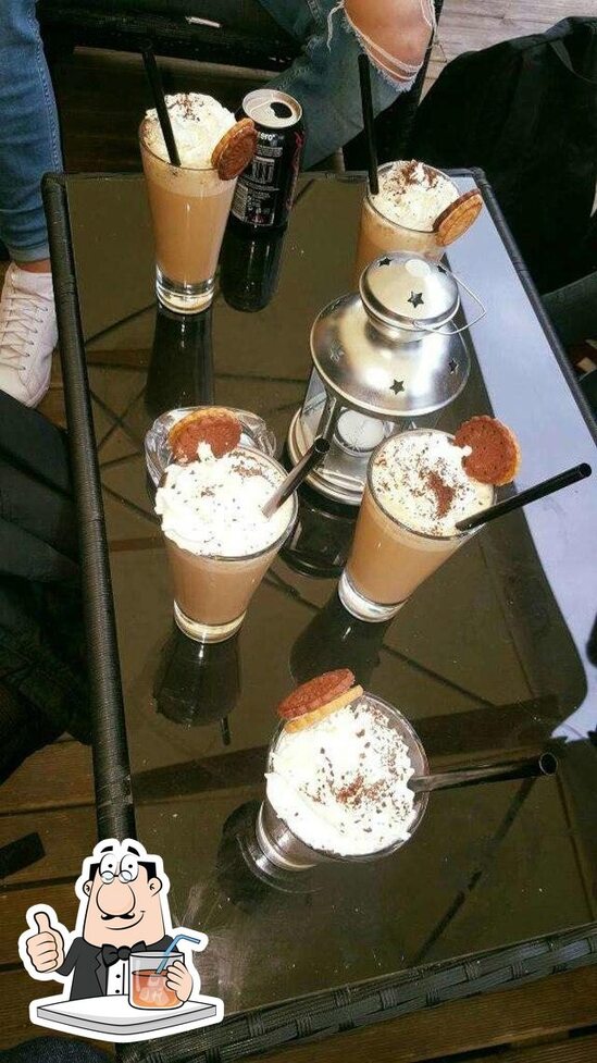 Menu at Stephanie cafe, Warsaw