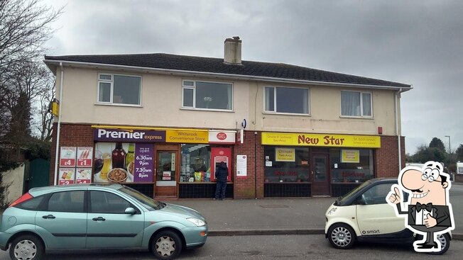 Menu at New Star restaurant, Paignton