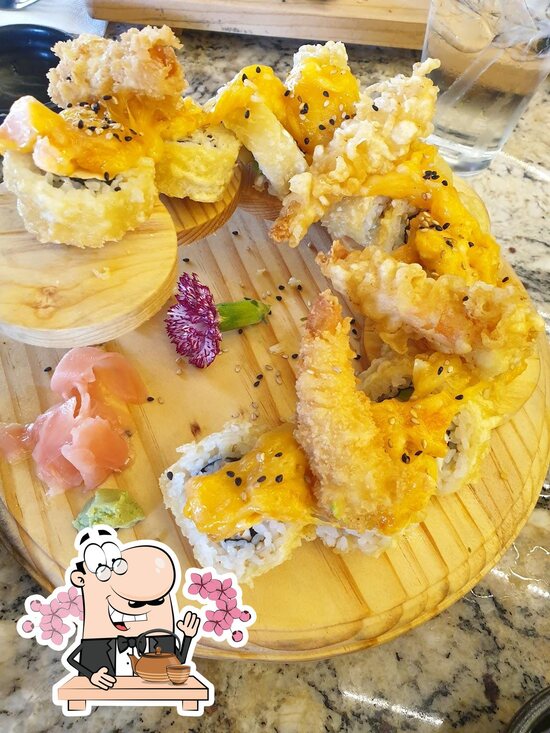 Menu at Onigiri Sushi Bar, Tijuana