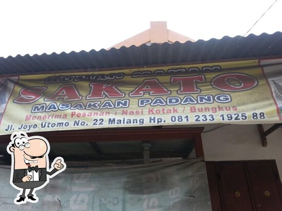 Menu at Sakato Masakan Padang restaurant, Malang, 3J43+Q4G