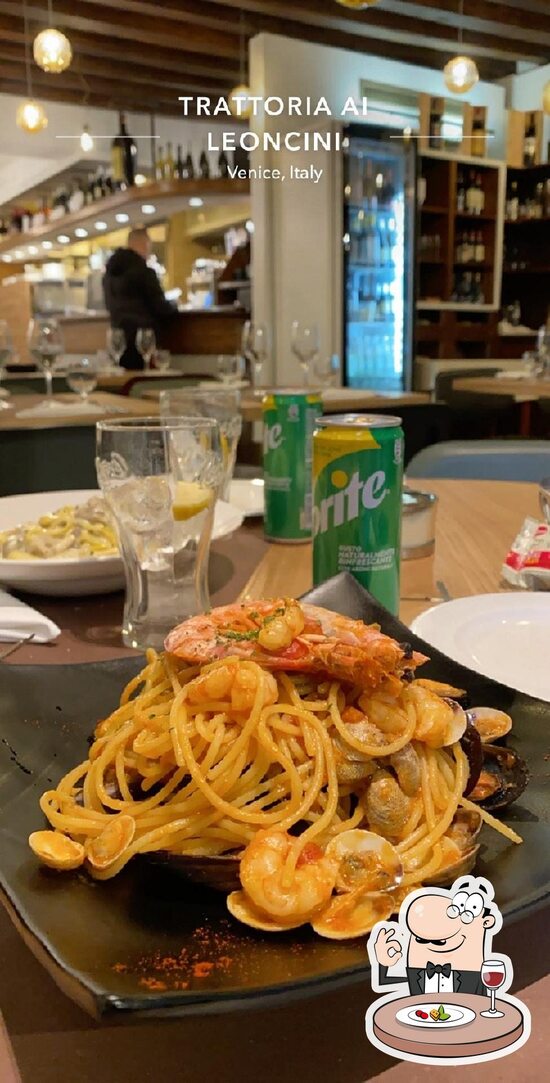 Menu of Trattoria Ai Leoncini, Venice - pizza restaurant reviews and ...
