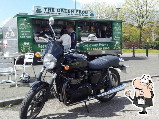 Menu at Green Frog cafe, Preston
